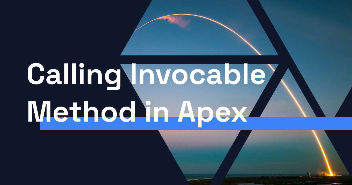 How to call an Invocable method in Apex
